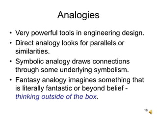 EST 200, Generating Design Alternatives | PPT