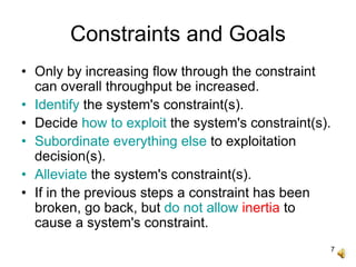 EST 200, Identifying Constraints | PPT