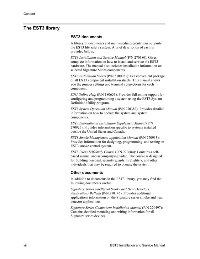 EST3 Installation and Service Manual.pdf | Computing | Technology & Computing