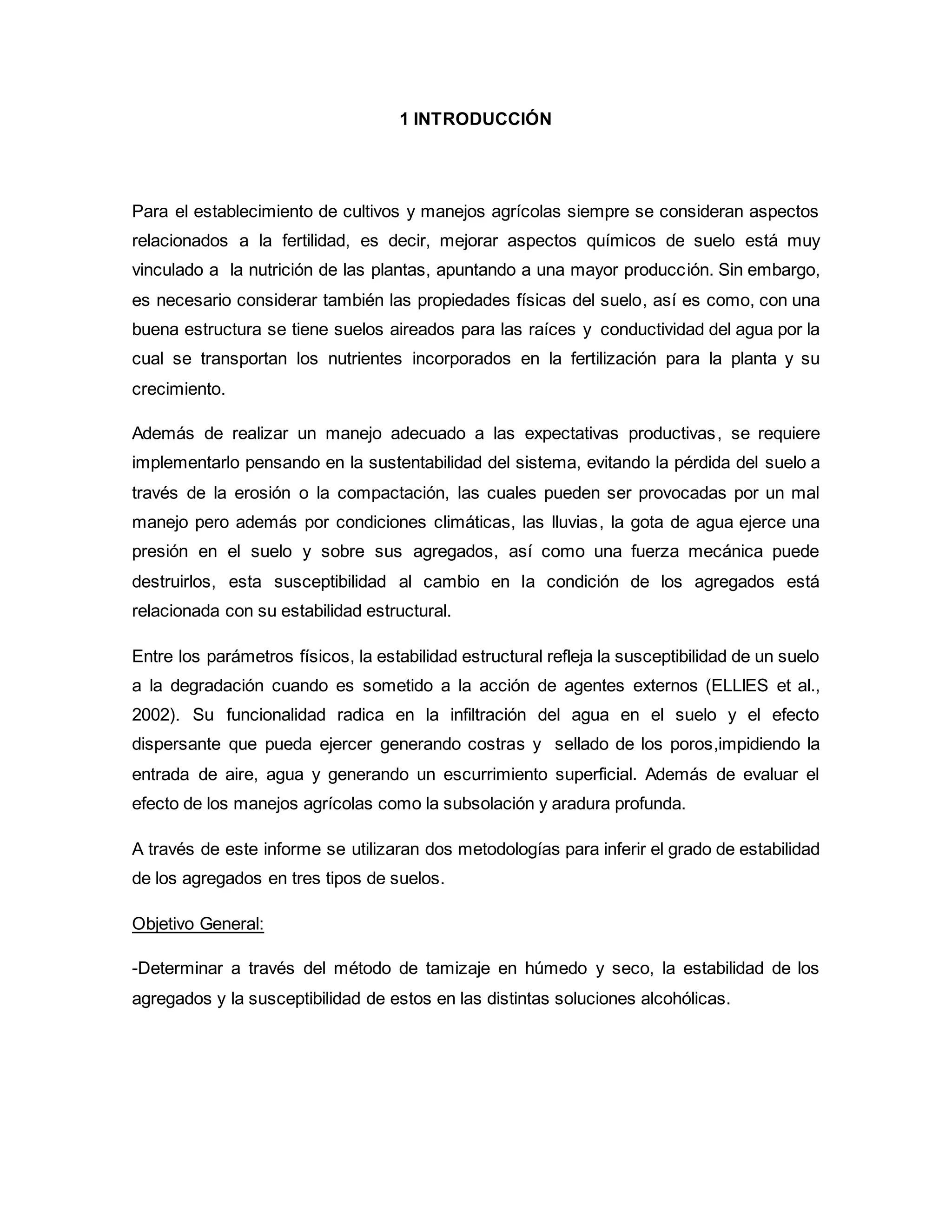 Estabilidad de-agregados | PDF