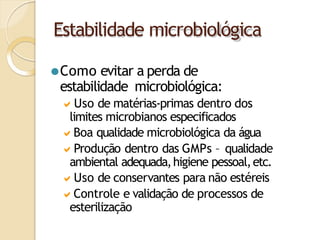 ESTAbilidade de medicamentos - Farmacotec | PPTX