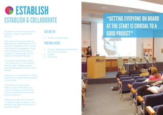 Establish your festival project | PDF