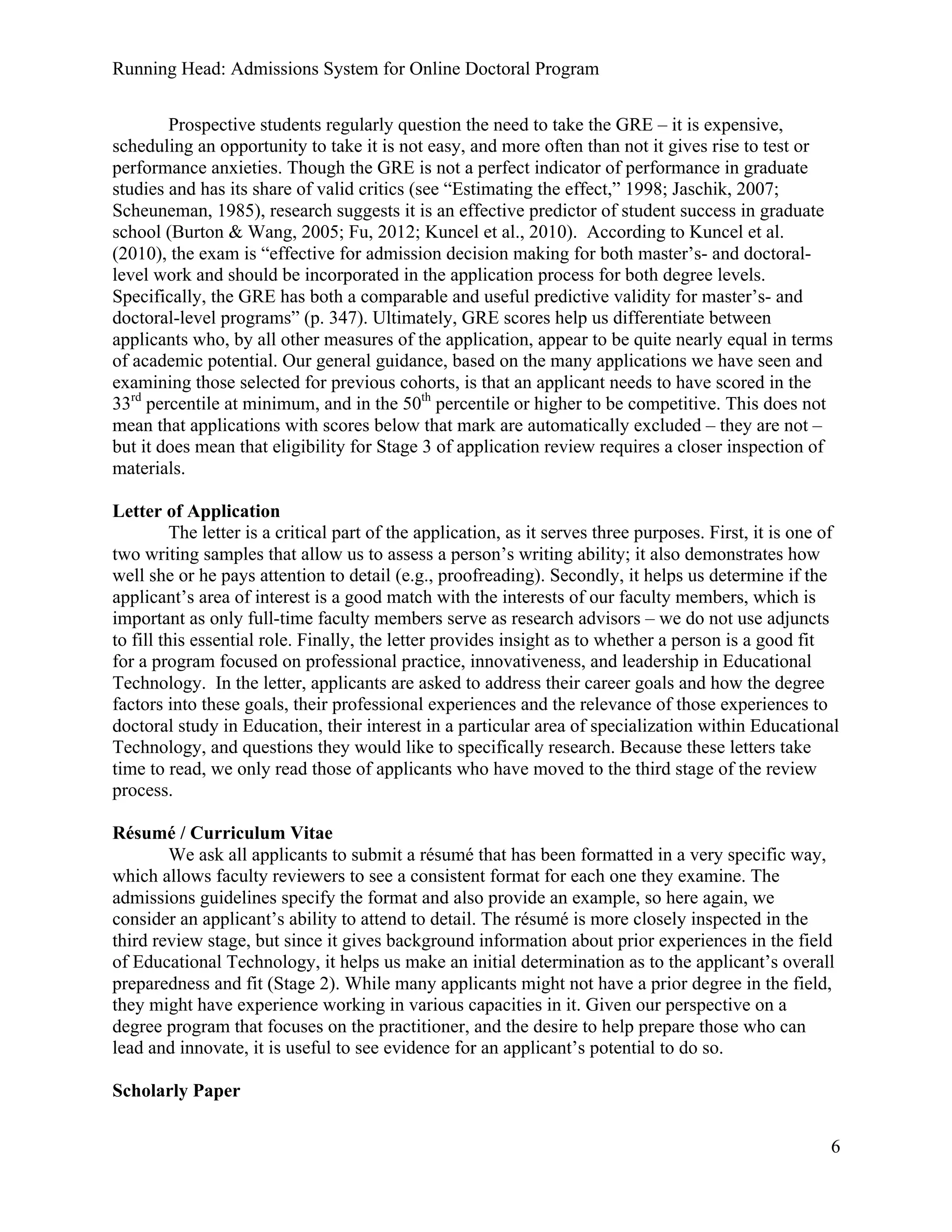 Establishing an equitable and fair admissions system | PDF