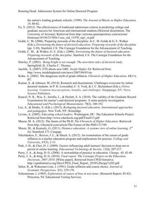 Establishing an equitable and fair admissions system | PDF