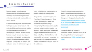 Establishing a business analysis practice in the he web version | PPSX