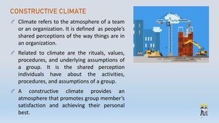 Establishing a Constructive Climate.pptx