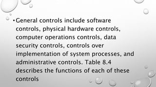 ESTABLISHING A FRAMEWORK FOR SECURITY AND CONTROL.pptx