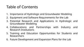 Establishing a hydrologic Modeling Lab at HU.pptx