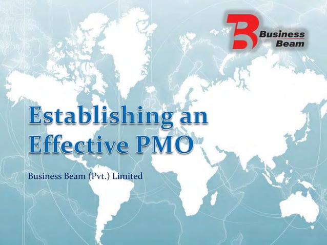 Establishing an Effective PMO | PDF | Business | Business and Finance