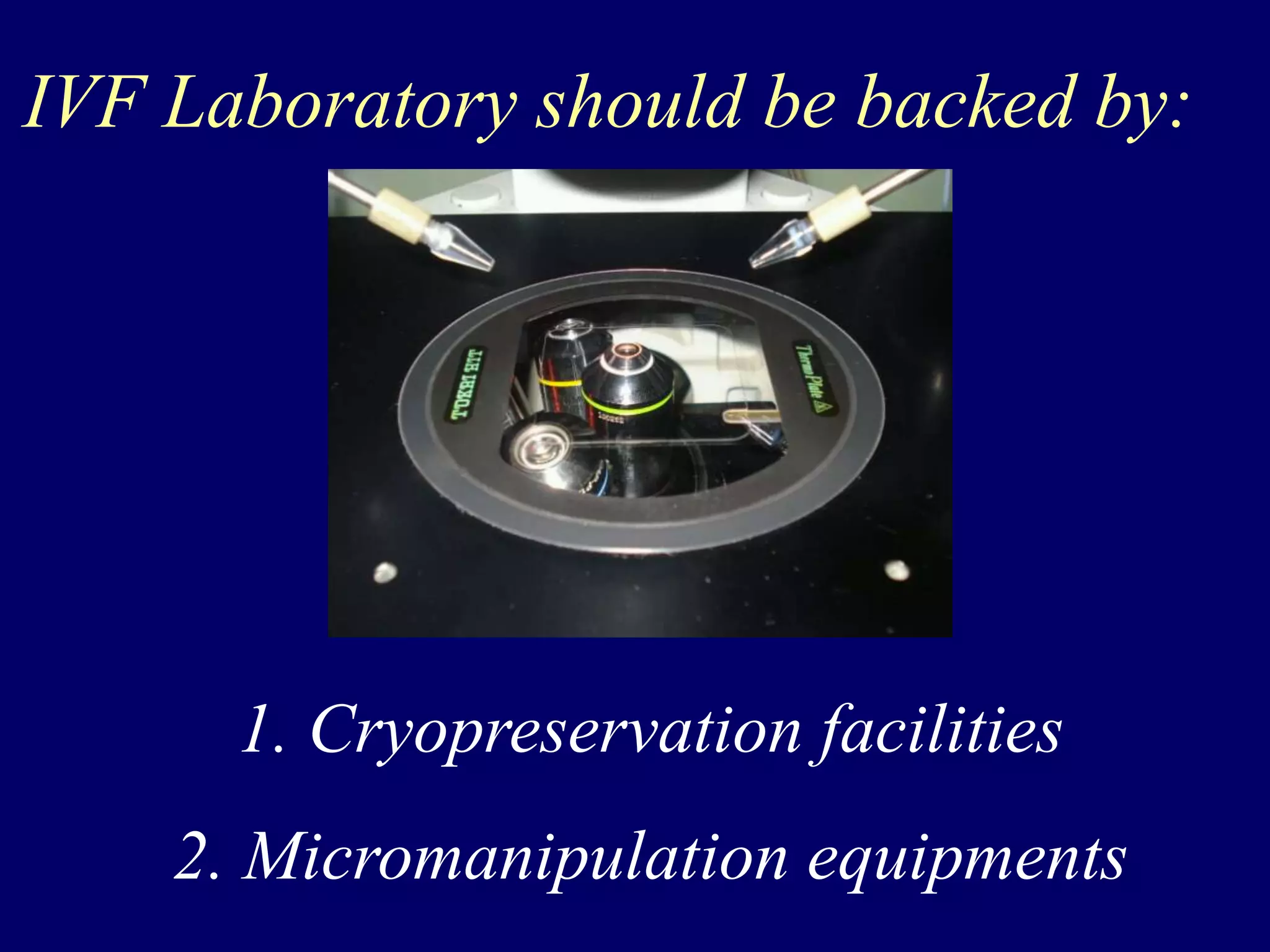 How to establish an ivf center | PPTX