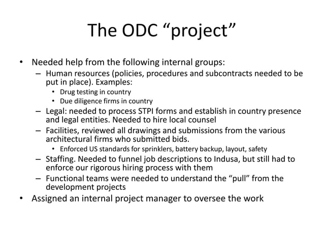 Establishing an offshore development center ver4d | PPTX