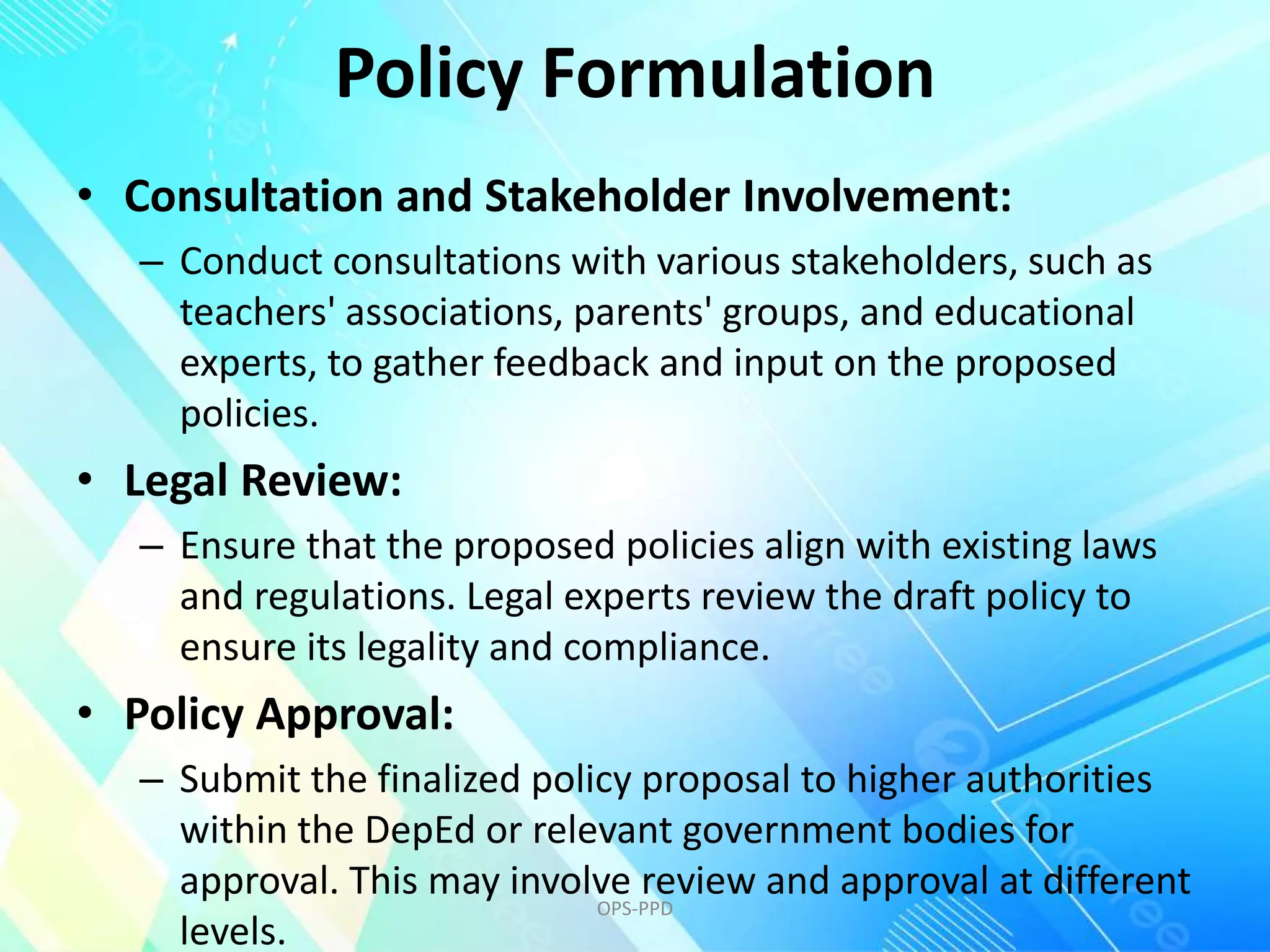 Establishing a Policy Development Process at DepED.pptx