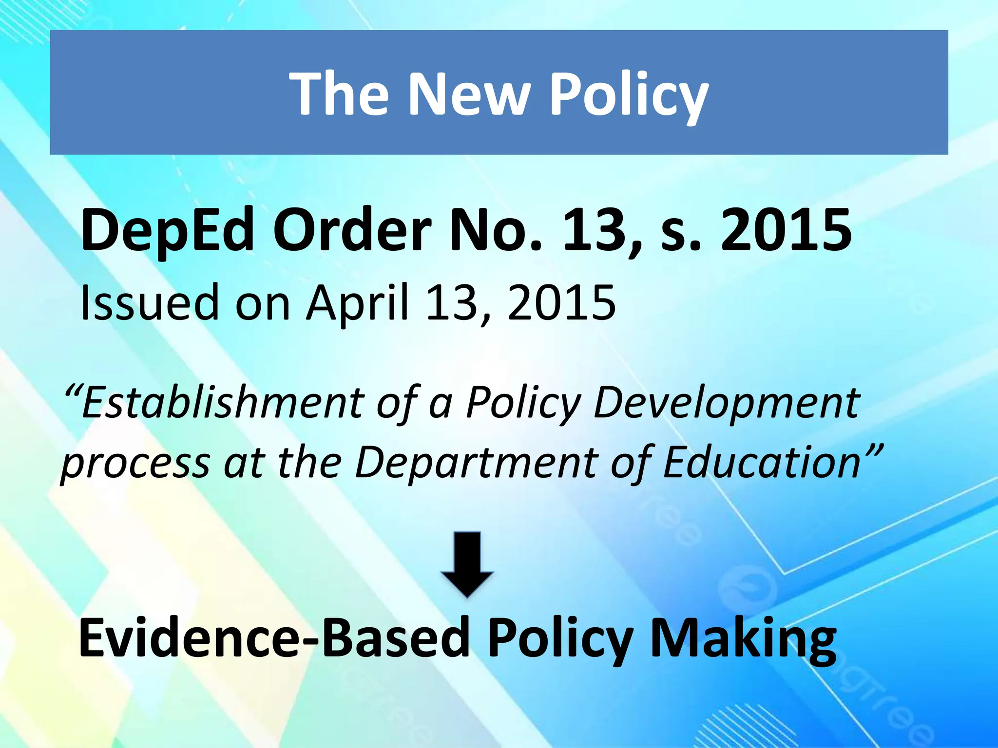 Establishing a Policy Development Process at DepED.pptx