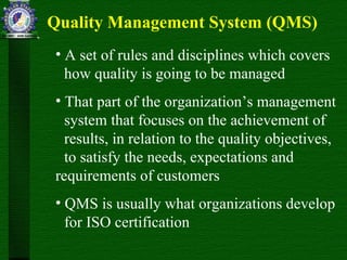 Establishing A Qms Ppt2 | PPT