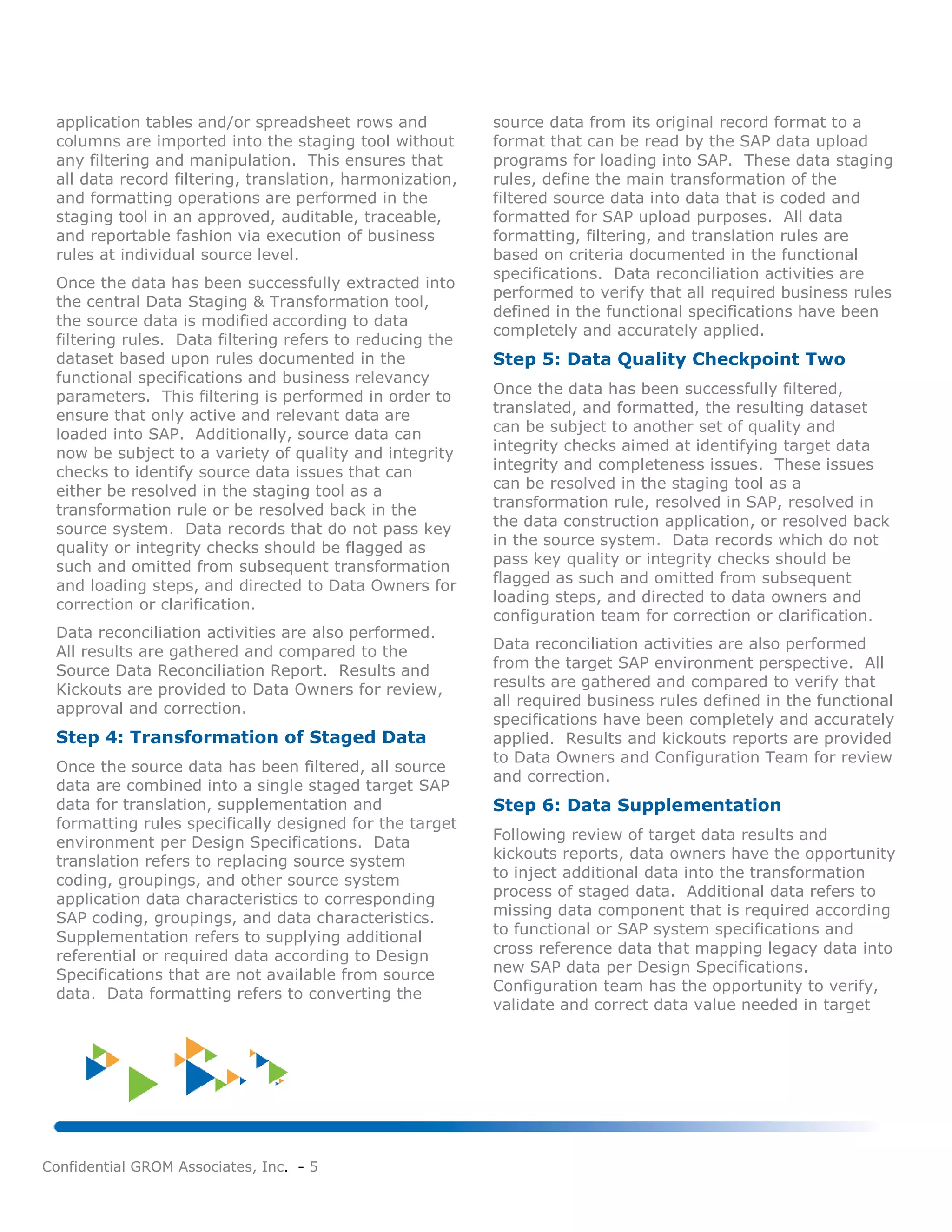 Establishing A Robust Data Migration Methodology - White Paper | PDF