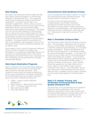 Establishing A Robust Data Migration Methodology - White Paper | PDF