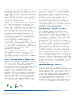 Establishing A Robust Data Migration Methodology - White Paper | PDF