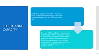 Establishing competency in mentally ill | PPTX