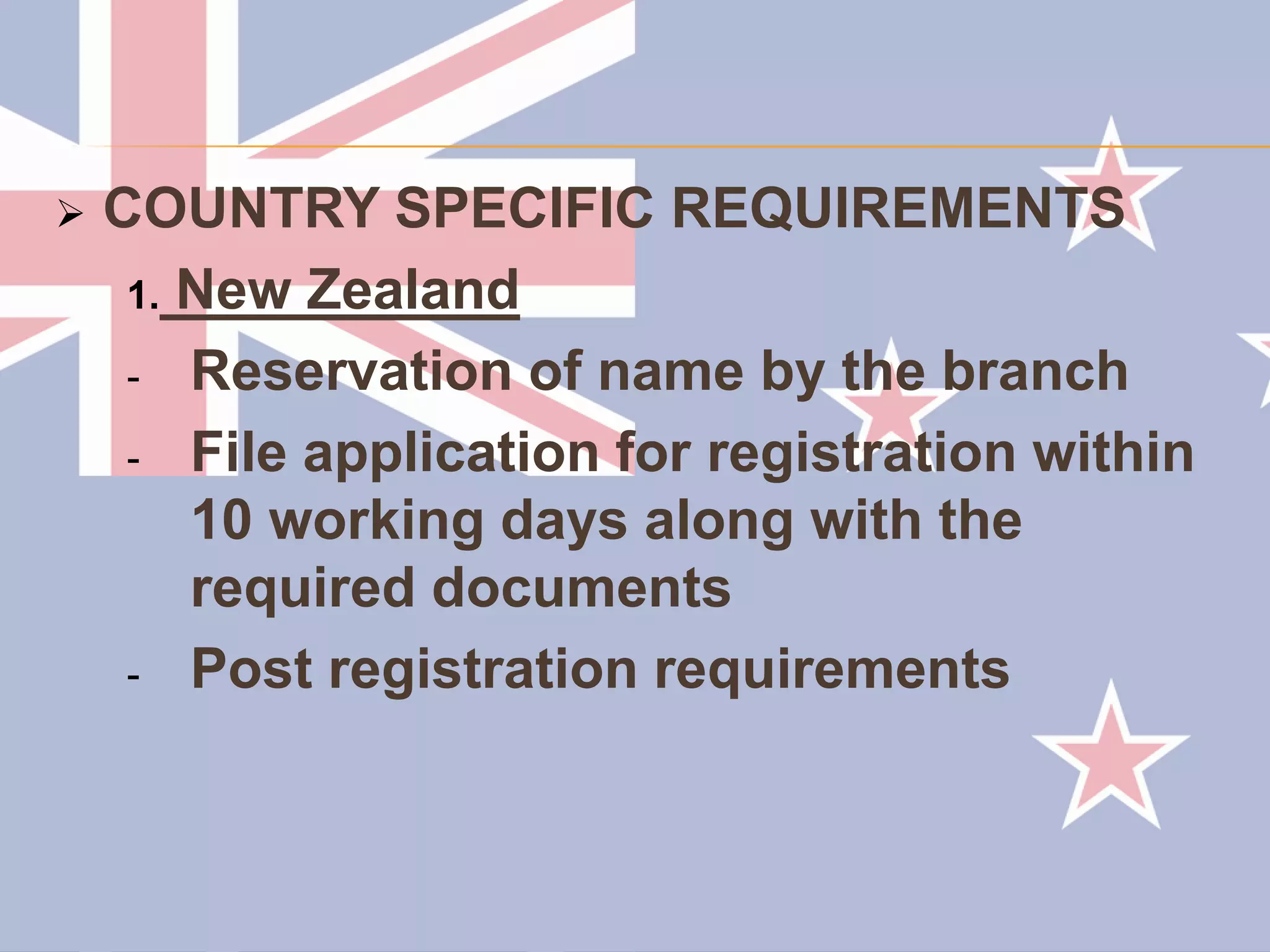 Establishing foreign branches abroad by indian company | PPTX