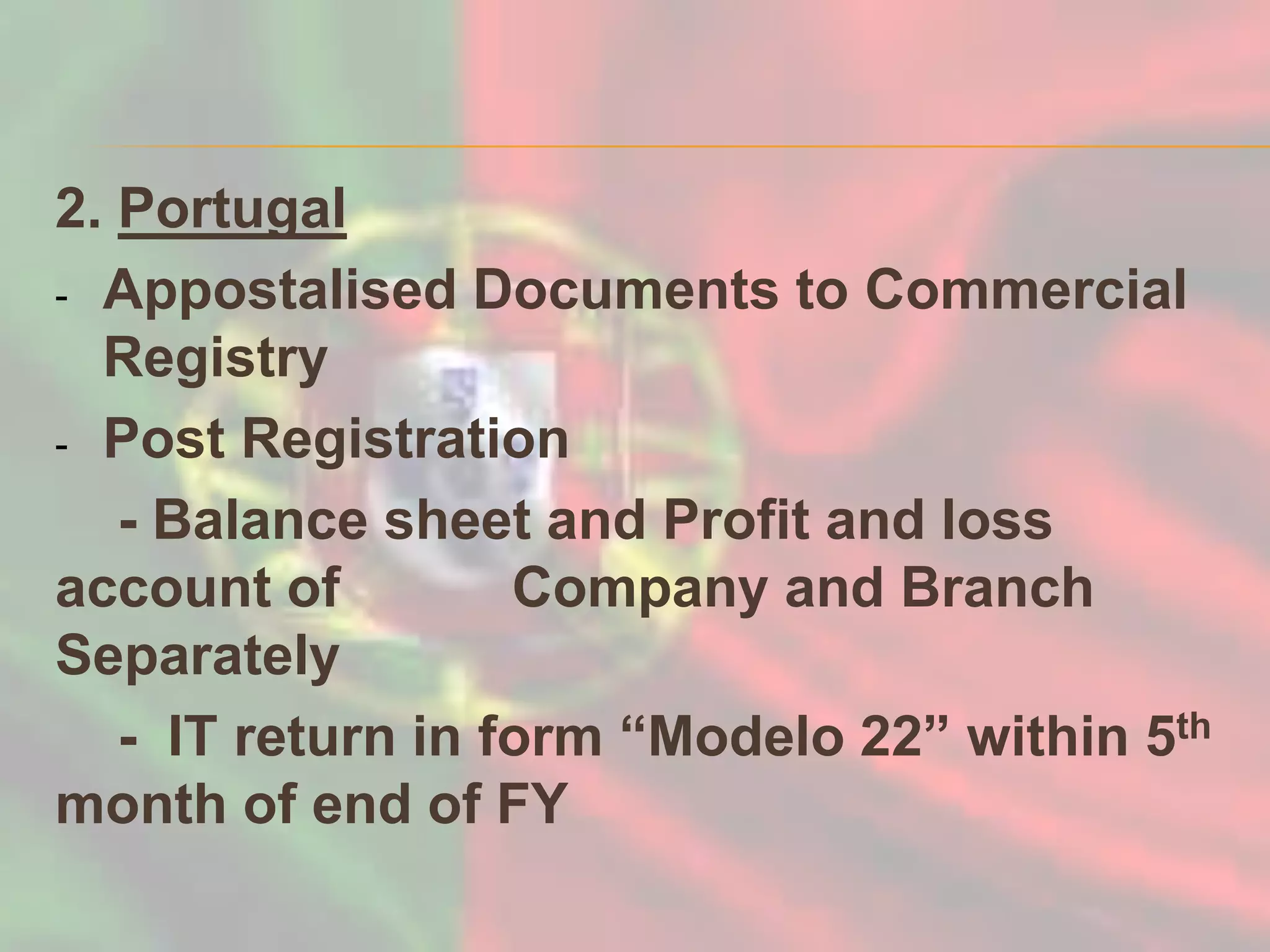 Establishing foreign branches abroad by indian company | PPTX