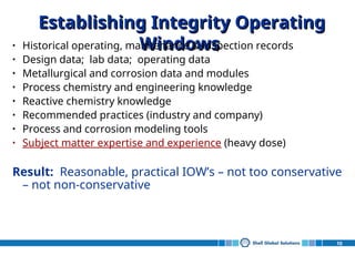 Establishing of intergrity windows evaluation OW's.ppt