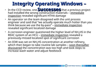 Establishing of intergrity windows evaluation OW's.ppt