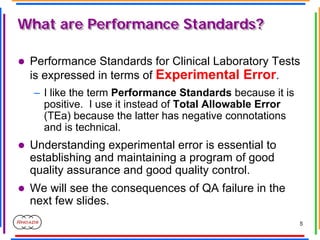 Establishing Performance Standards | PDF
