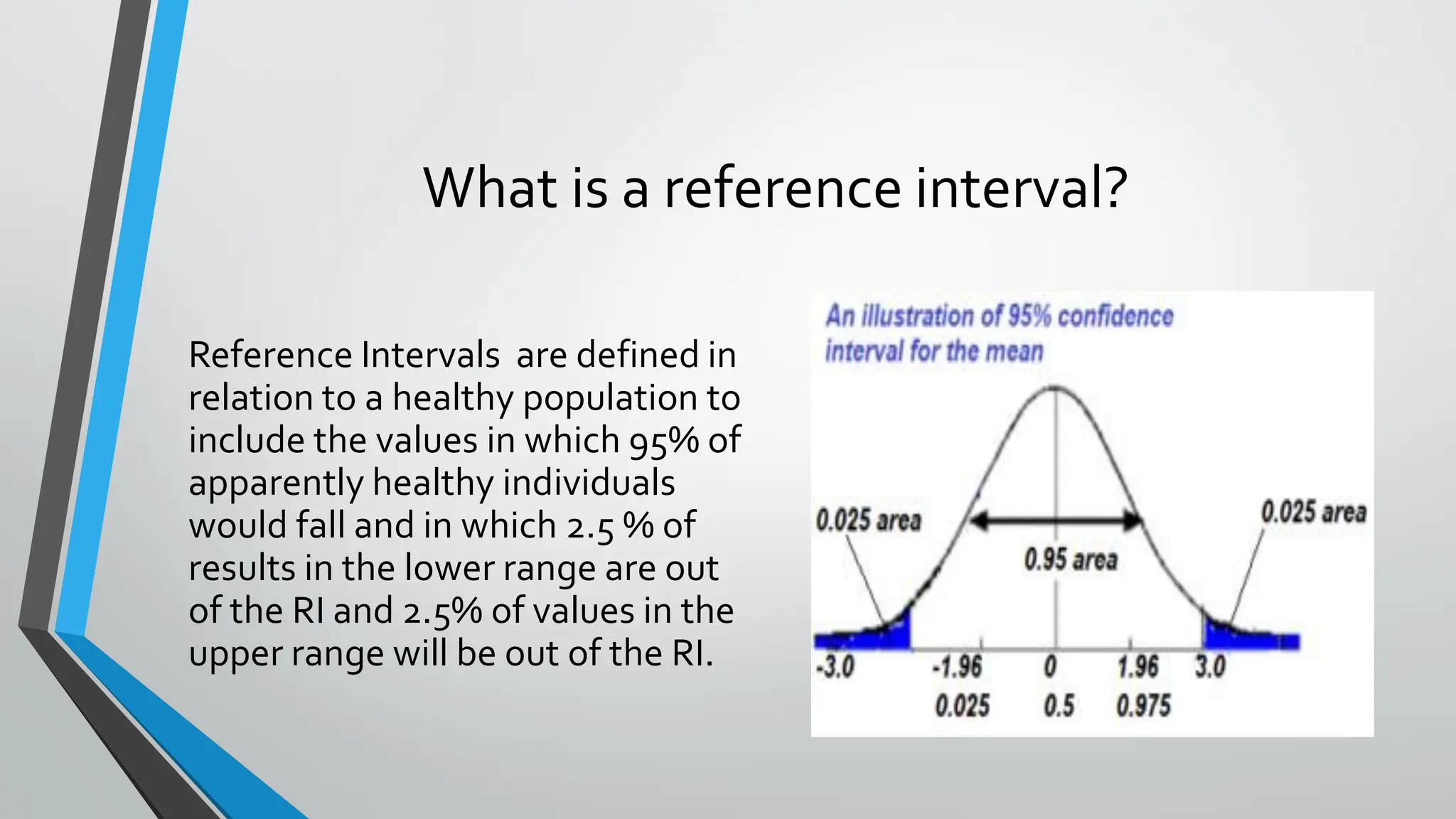 Establishing Reference Intervals in Laboratory Medicine | PDF