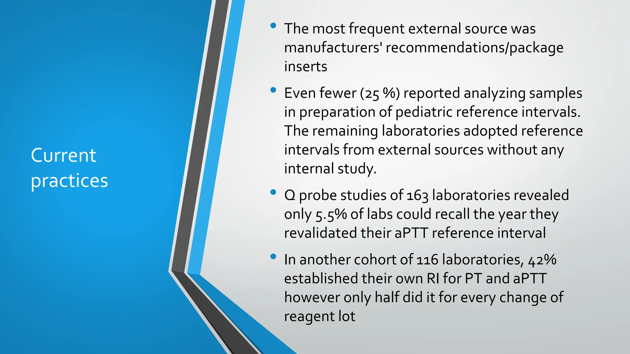 Establishing Reference Intervals in Laboratory Medicine | PDF