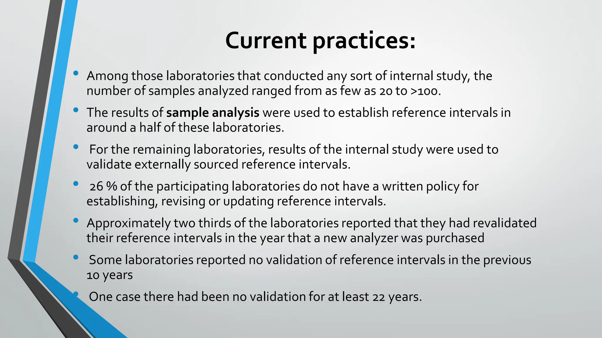 Establishing Reference Intervals in Laboratory Medicine | PDF