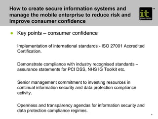 Establishing Security and Trust in the Digital World | PPT
