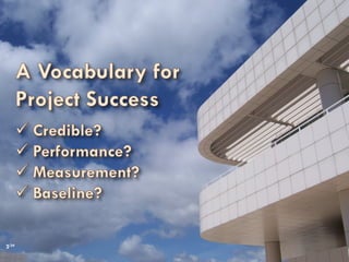 Establishing the performance measurement baseline (v4) | PDF