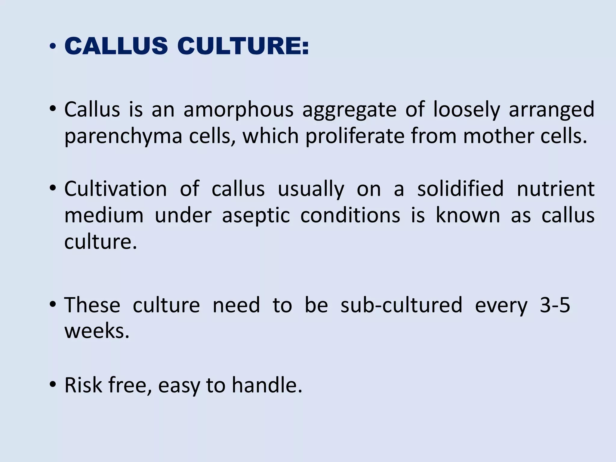 Establishment and maintenance of callus and suspension culture.pptx
