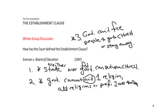 Establishment Clause | PPT