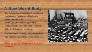 Establishment of the United Nations 1945.pptx