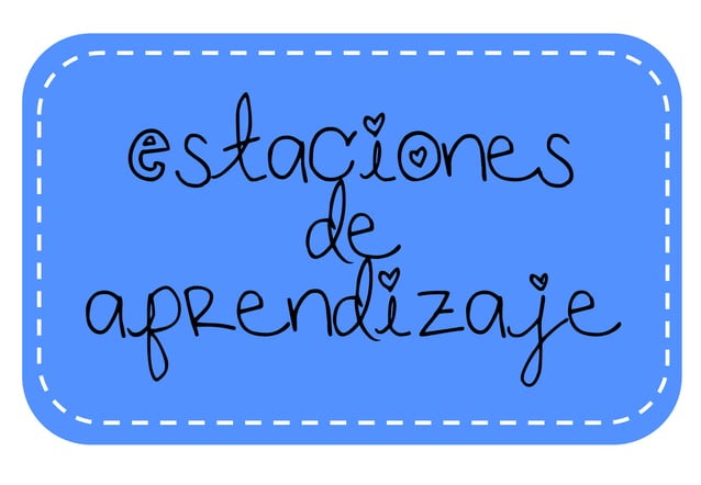Estaciones de aprendizaje | PPT