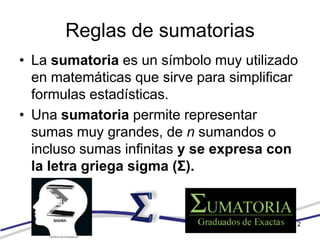 Estadistica sumatoria_mtc_y_md | PPTX