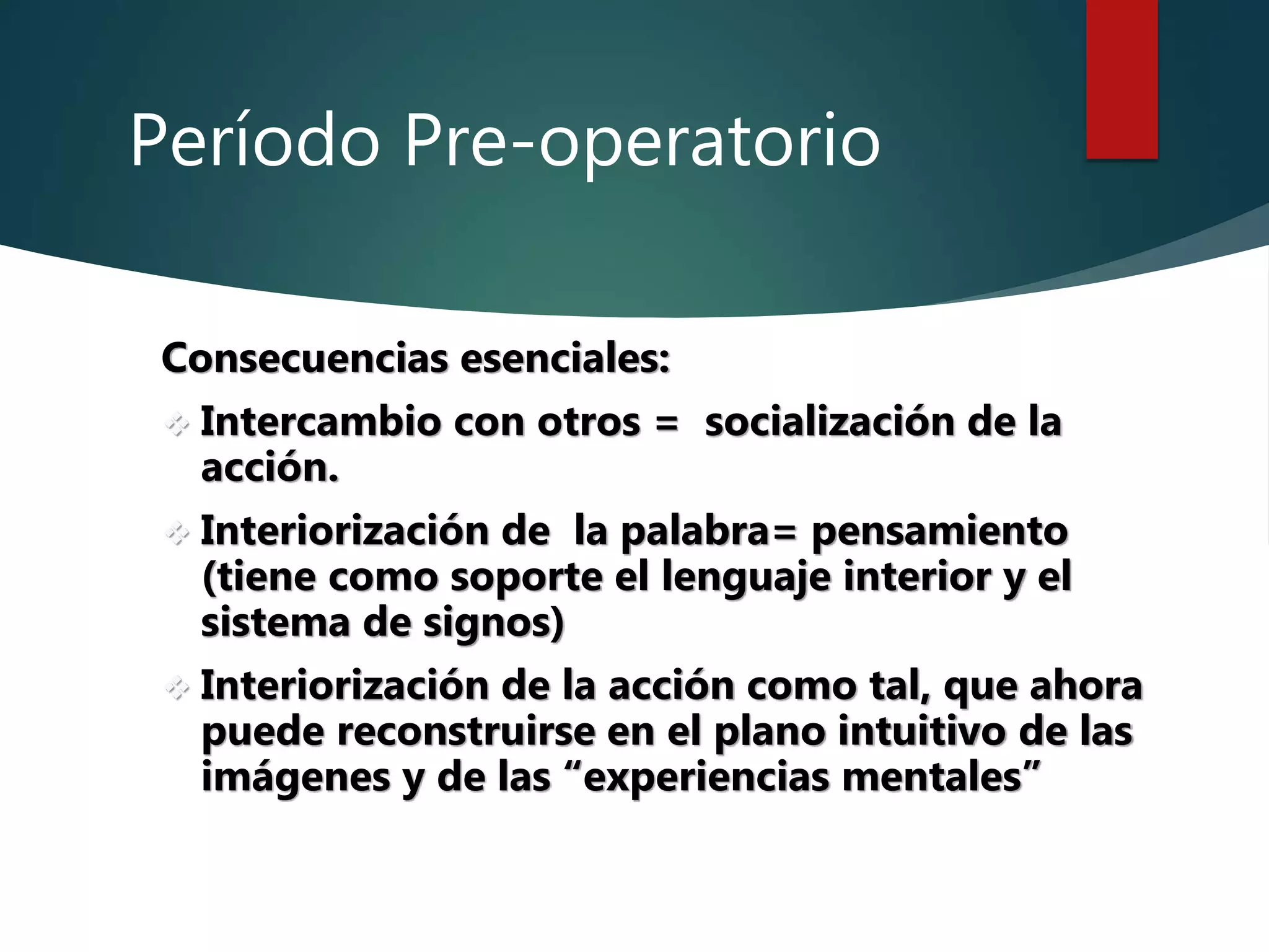 Estadio preoperatorio | PPTX