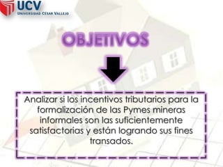 Incentivos Tributarios | PPTX