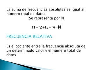 Estadistica descripcion de datos | PPTX | Science