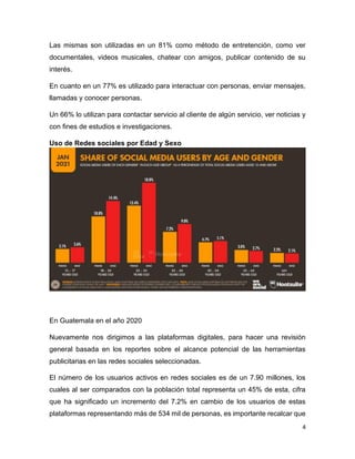 Estadisticas de las redes sociales 2020, jesus hichos 15003081 | PDF