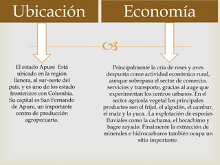Estado Apure | PPTX