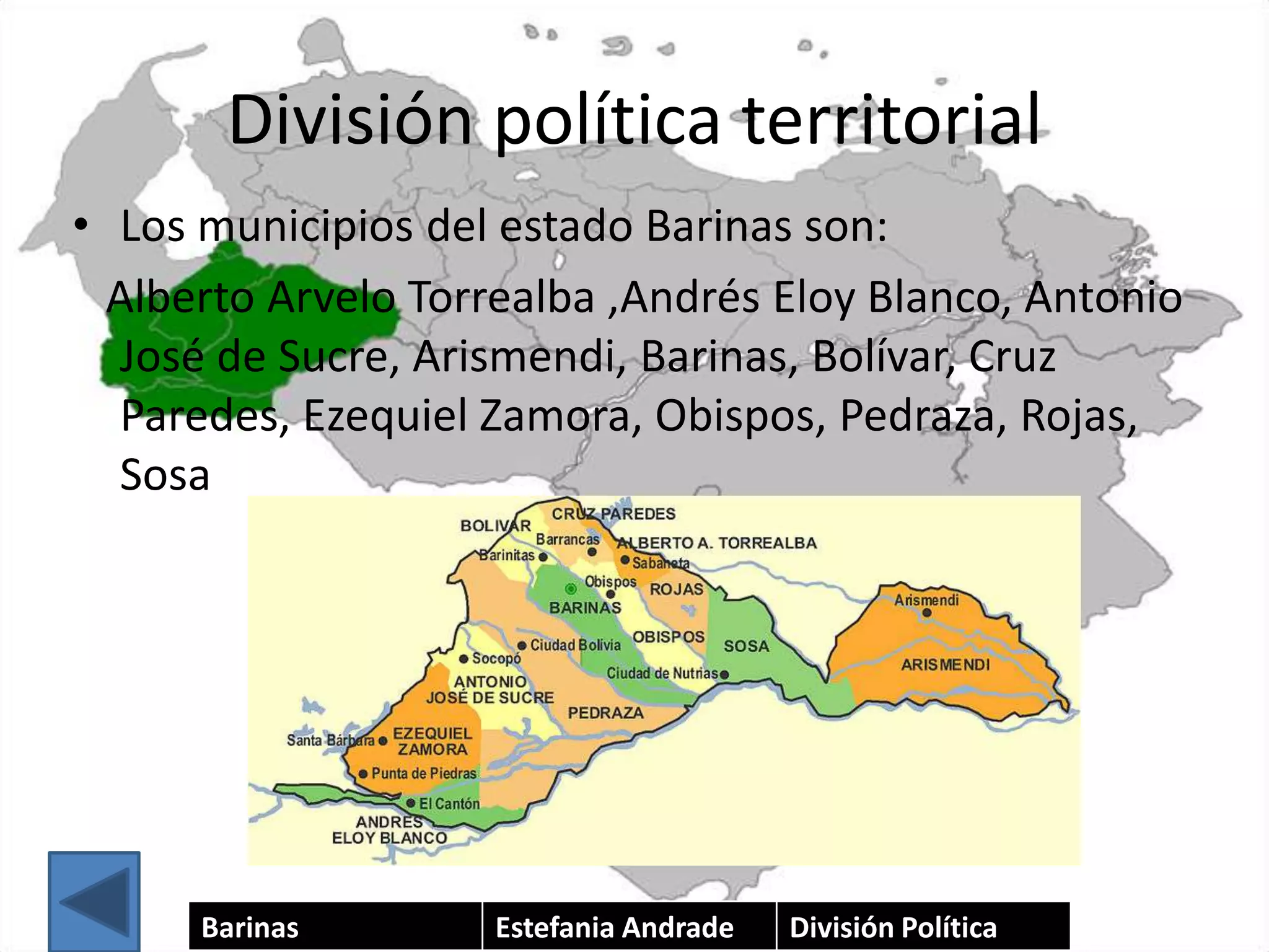 Estado barinas | PPSX