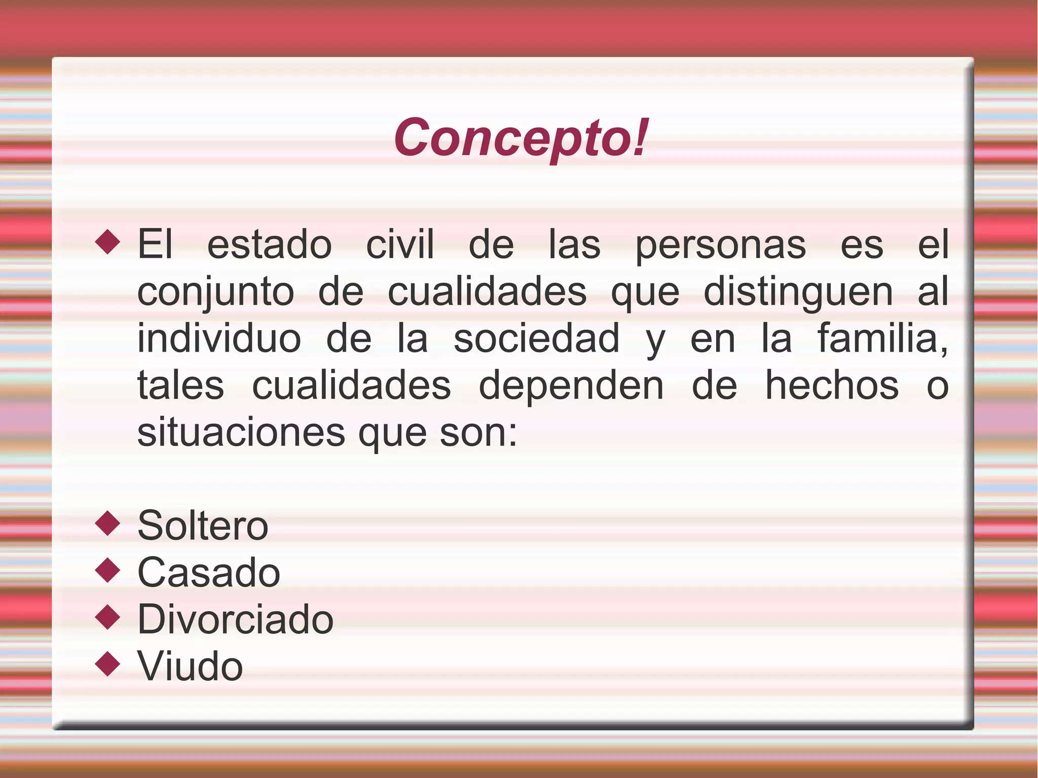Estado Civil | PPT