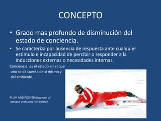 Estado de coma | PPTX