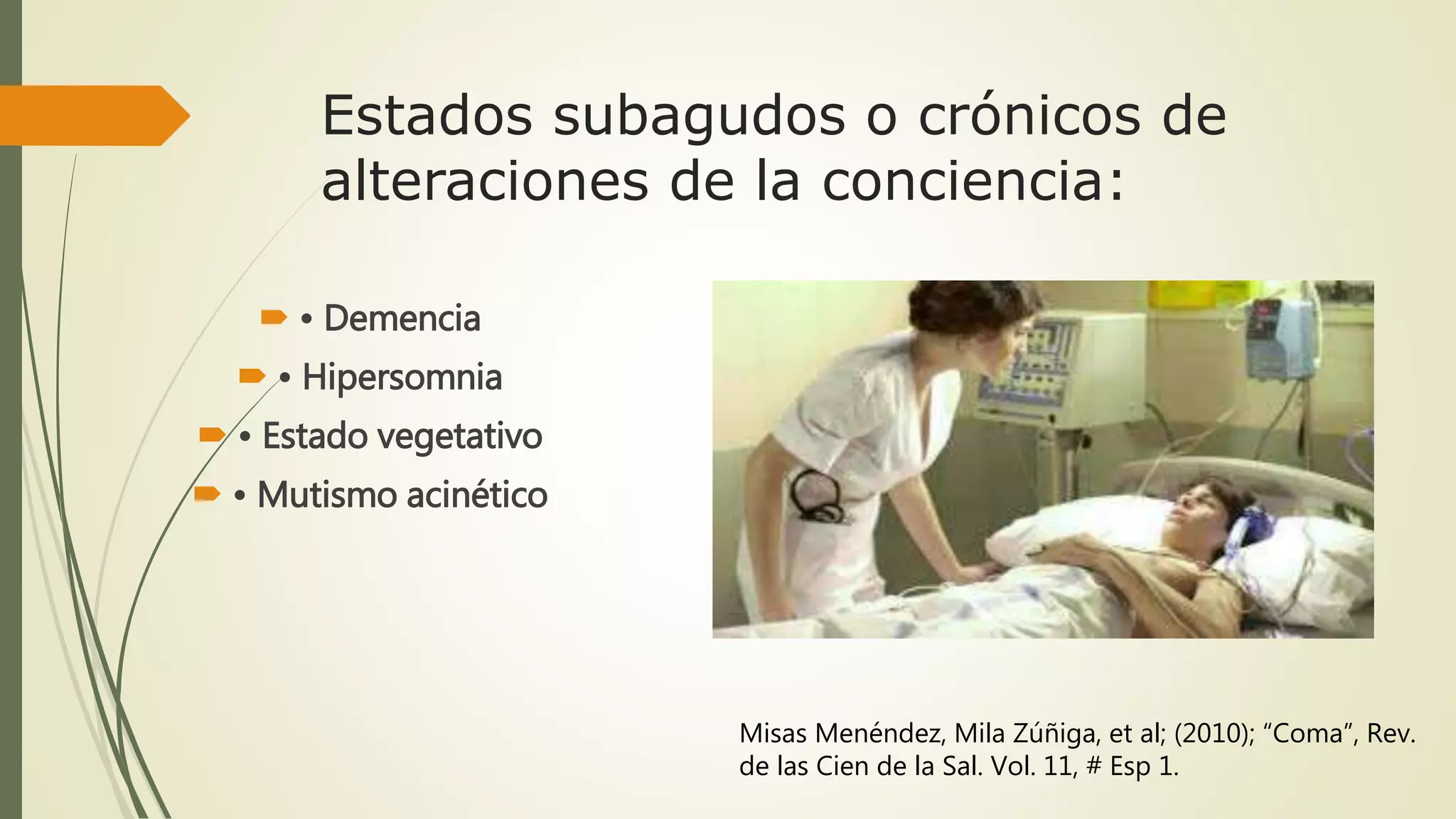 Estado de coma y criterios de muerte cerebral | PPT