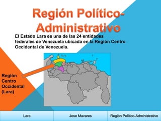 Estado lara | PPTX
