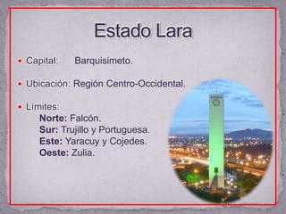 Estado lara | PPTX