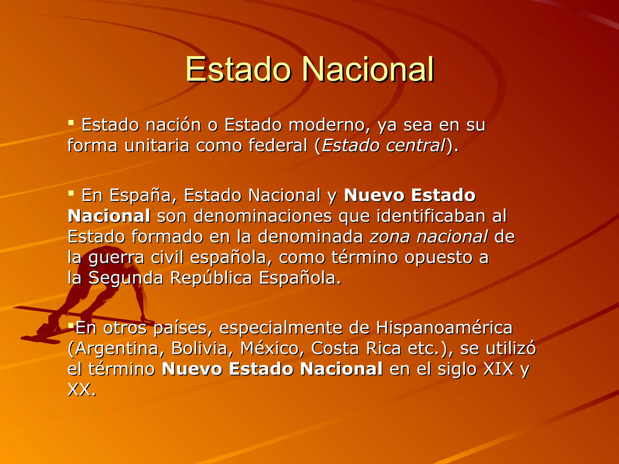 Estado nacional | PPT