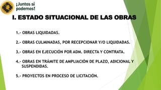 ESTADO OBRAS - M.P. SATIPO.pptx